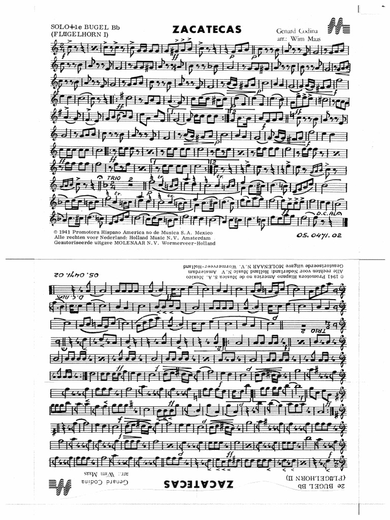 Zacatecas - 06 - Solo & 1e Bugel Bugel BB | PDF