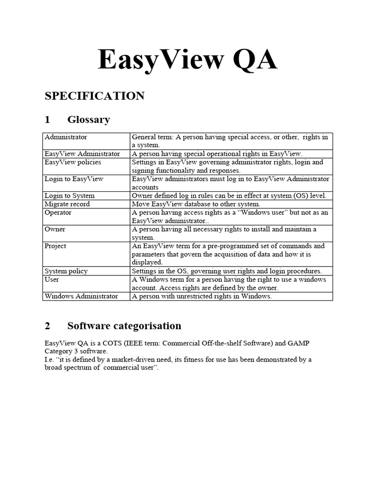 EasyView Administrator Login Guide | PDF | Operating System | Password