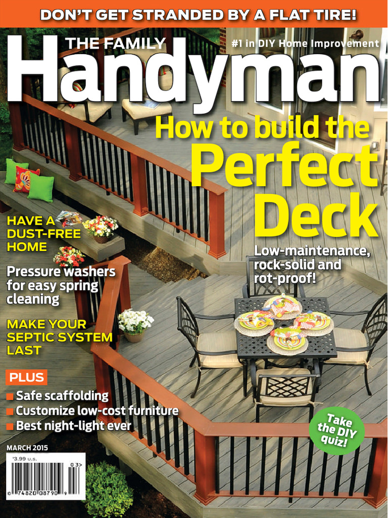 The Family Handyman March 2015 | PDF | Lumber | Screw