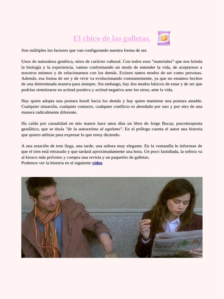 El Chico de Las Galletas | PDF
