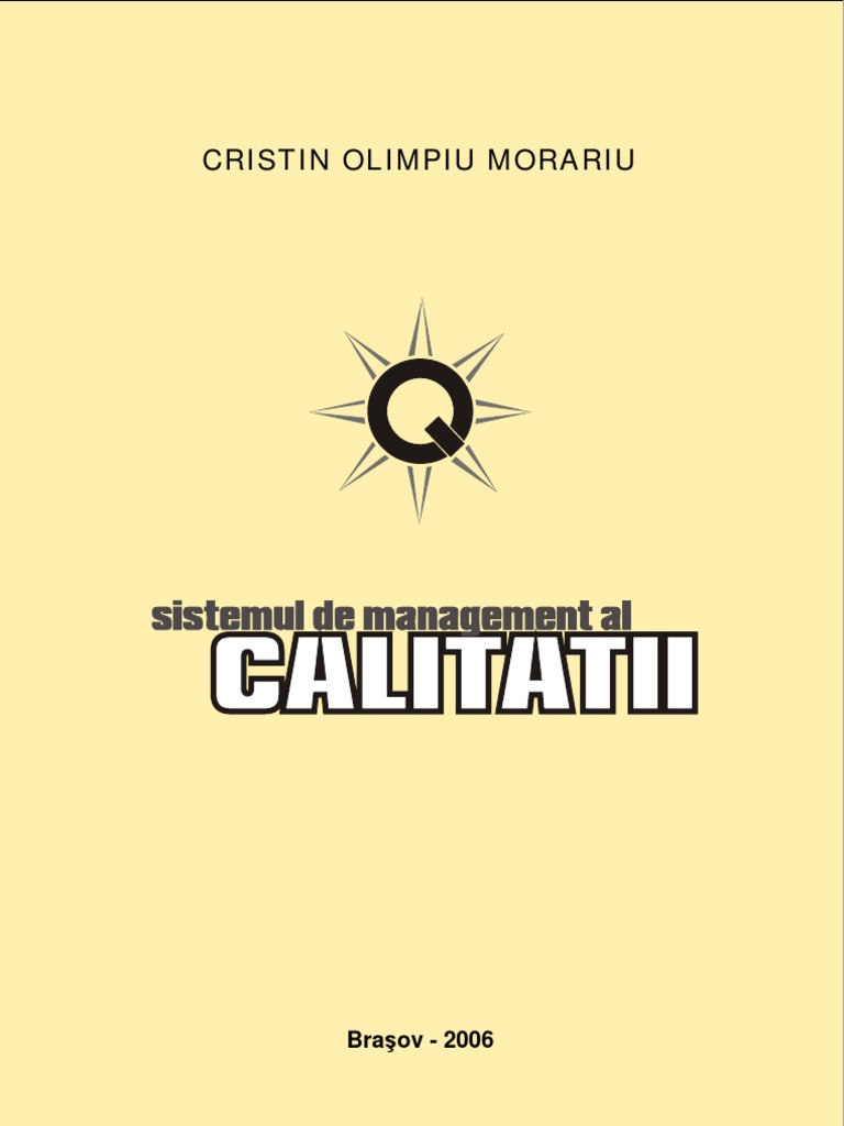 Curs Sistemul de Management Al Calitatii | PDF