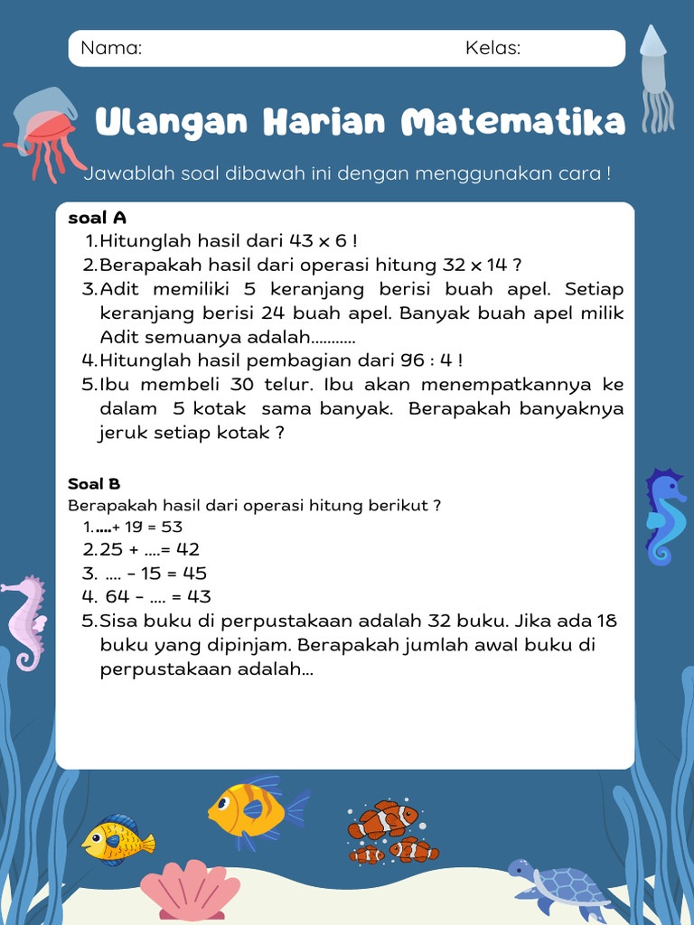 ULHA MTK - ULHA MTK - Merged | PDF | Metode & Bahan Ajar