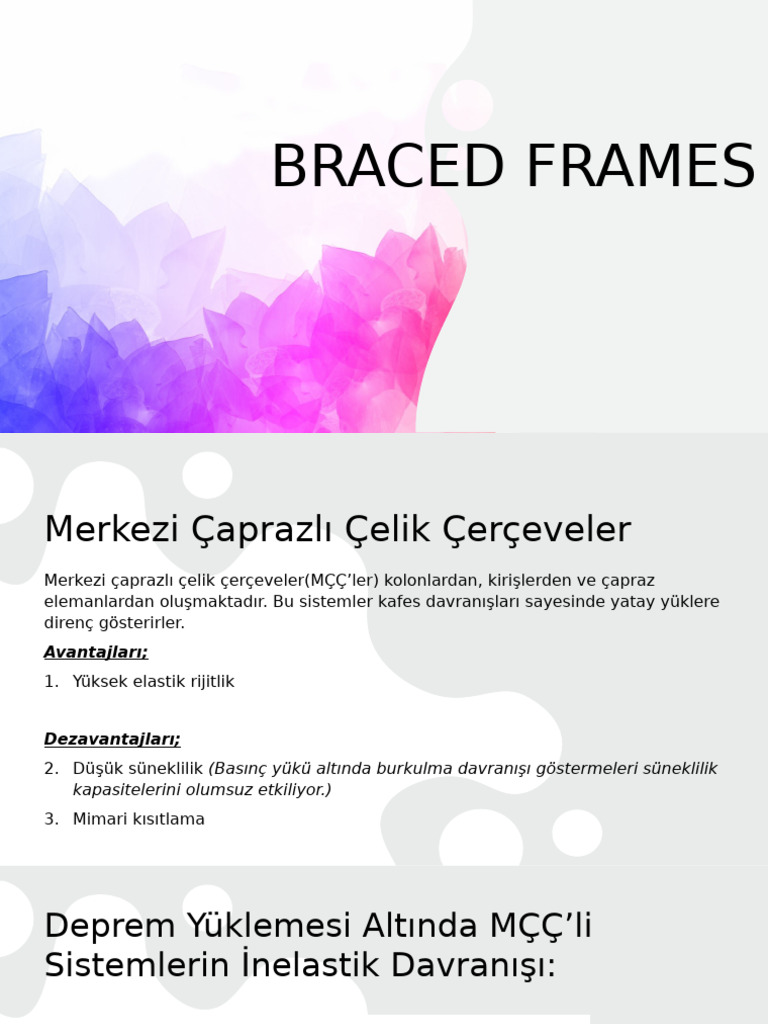 Braced Frames | PDF
