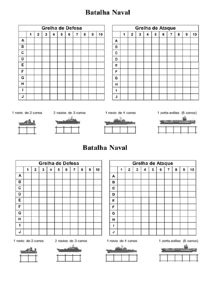 Batalha Naval | PDF