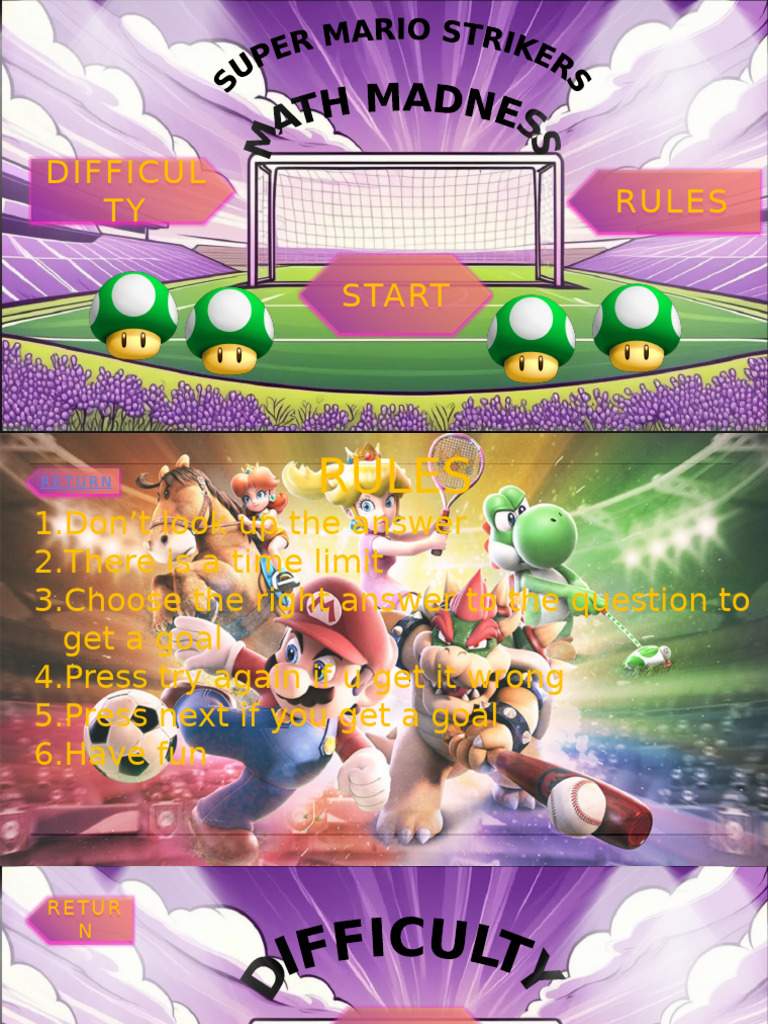 Mini Task (Game Design PowerPoint Template) | PDF