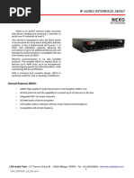 Axia IP Audio Driver Installation Guide | PDF | Computer Network ...