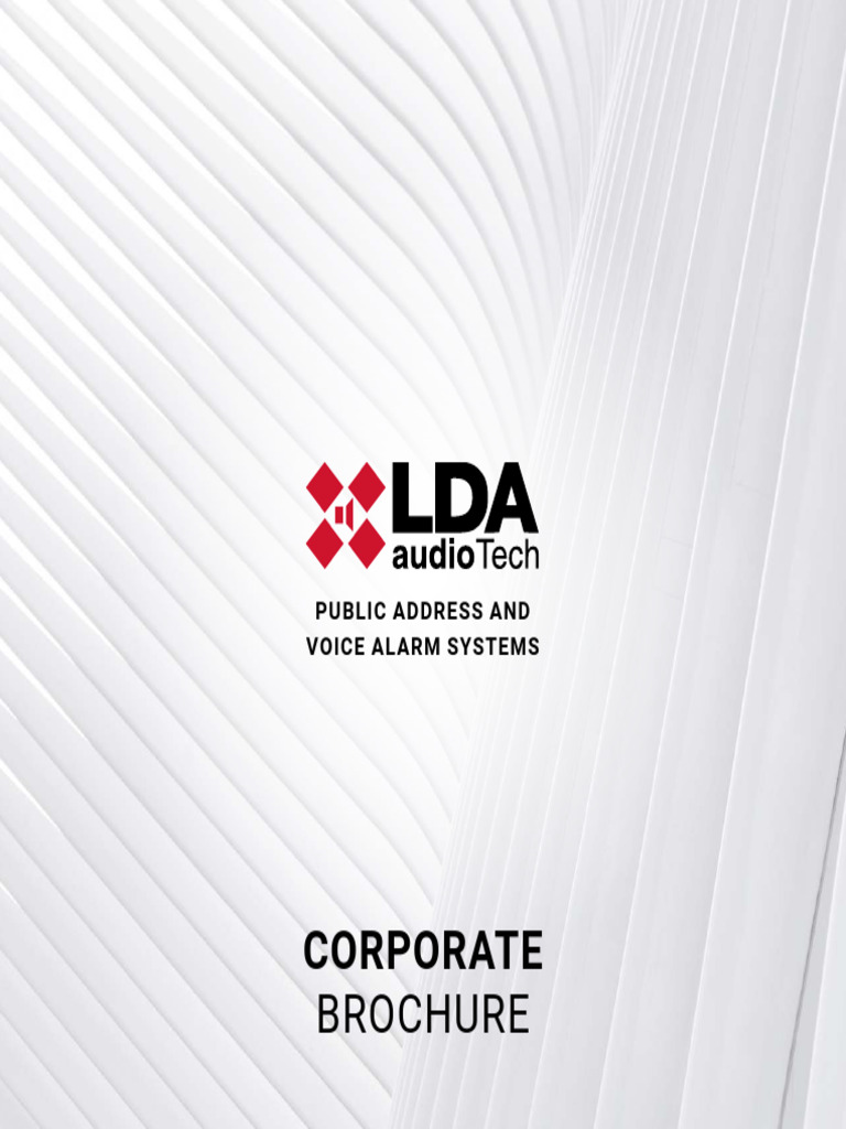 LDA Corporate Catalogue | PDF | Amplifier | Safety
