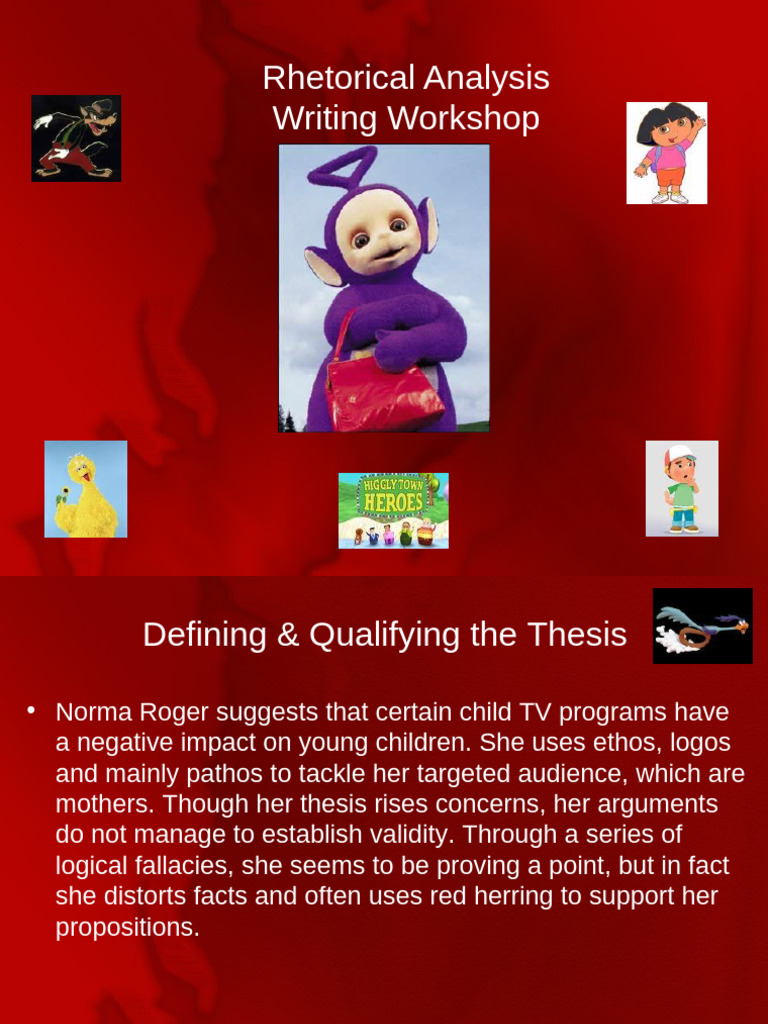 Rhetorical Analysis | PDF | Fallacy | Logos