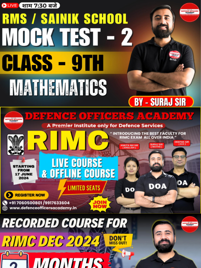 RMS Mock Test-2 | PDF