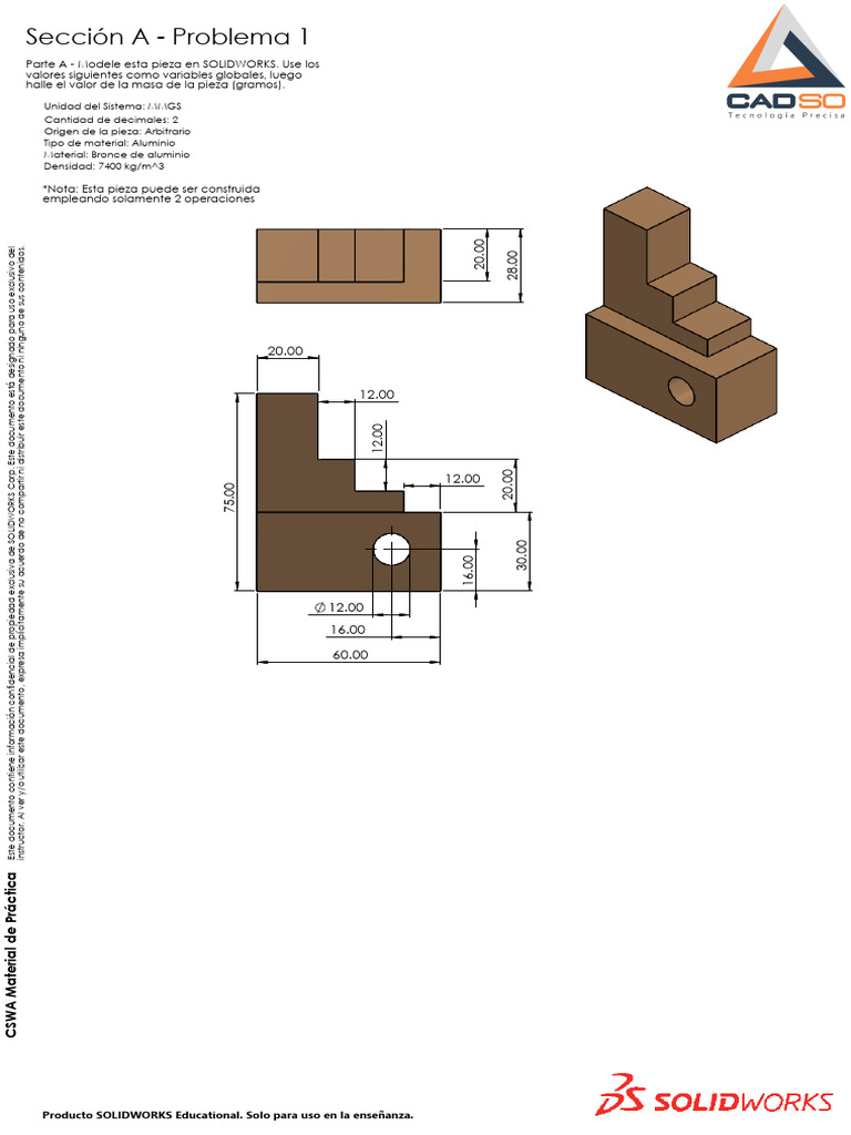 CSWA Practice Section A Problem 1 Student | PDF