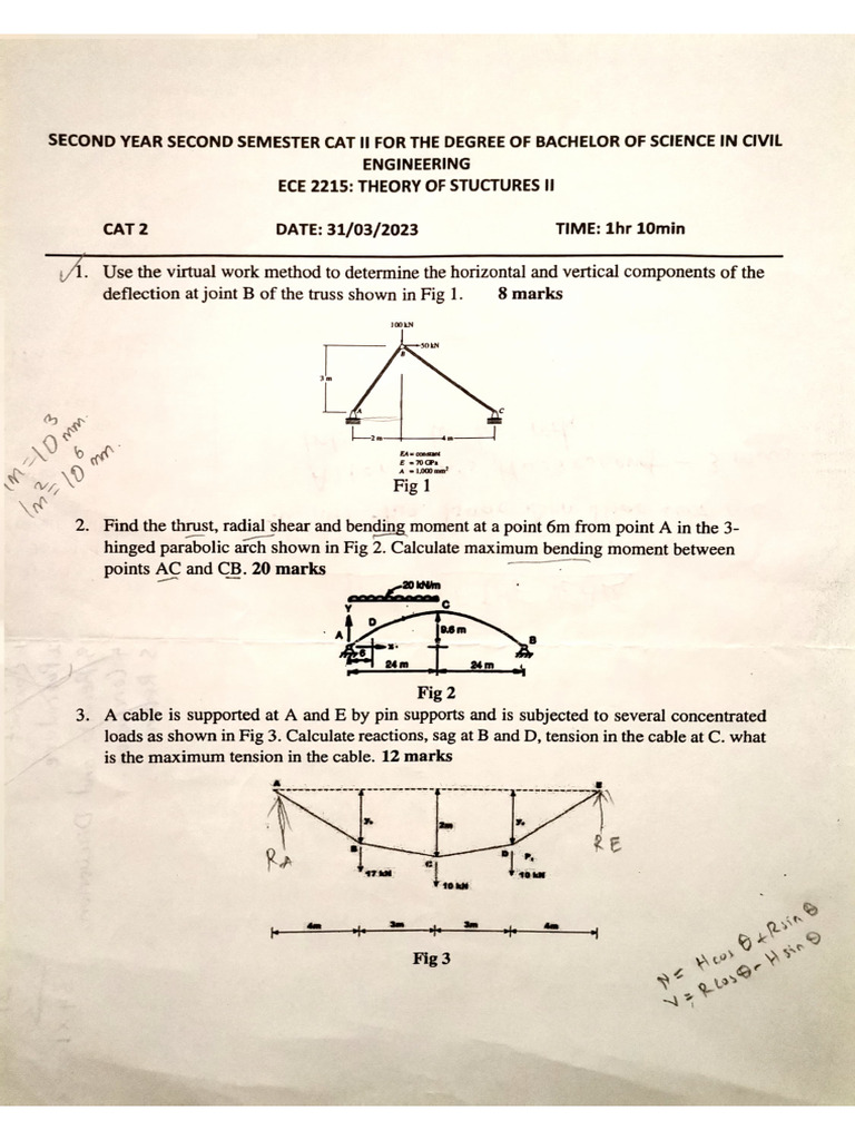 TOS II CAT 2 2023 | PDF