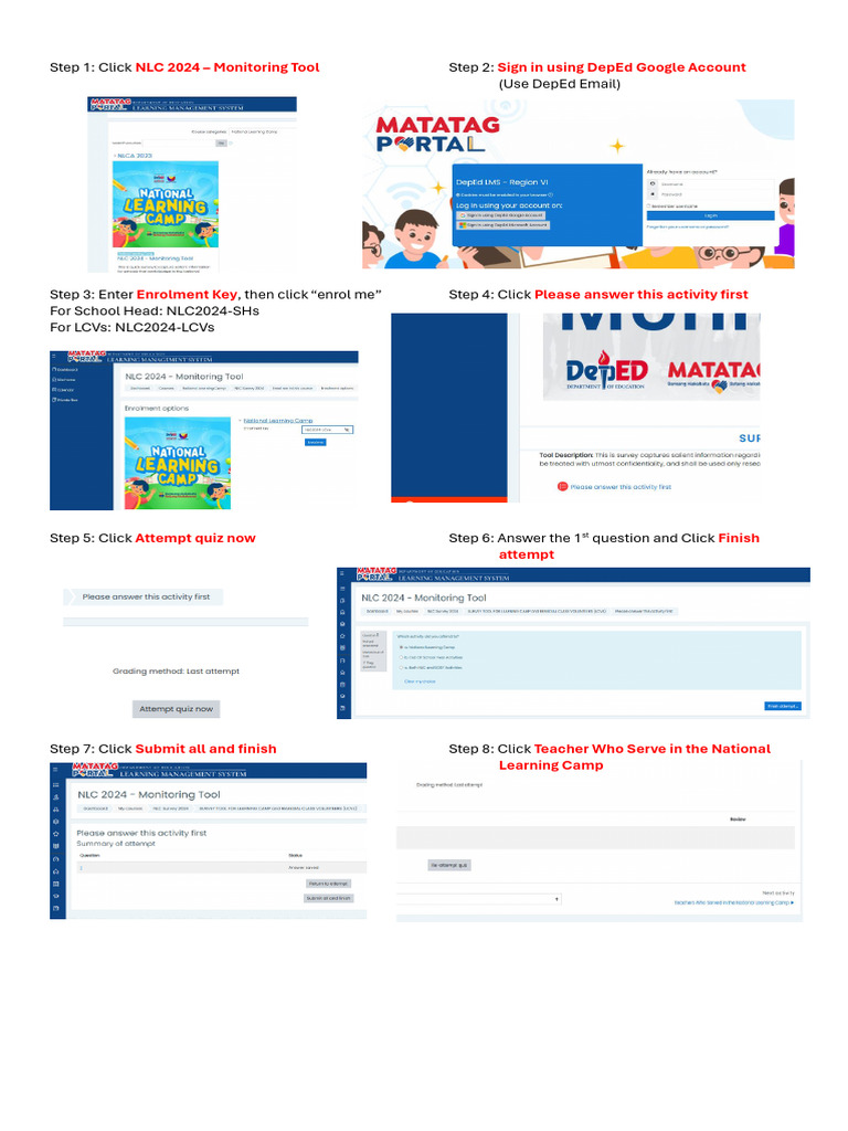 Step by Step Process NLC Certificates | PDF