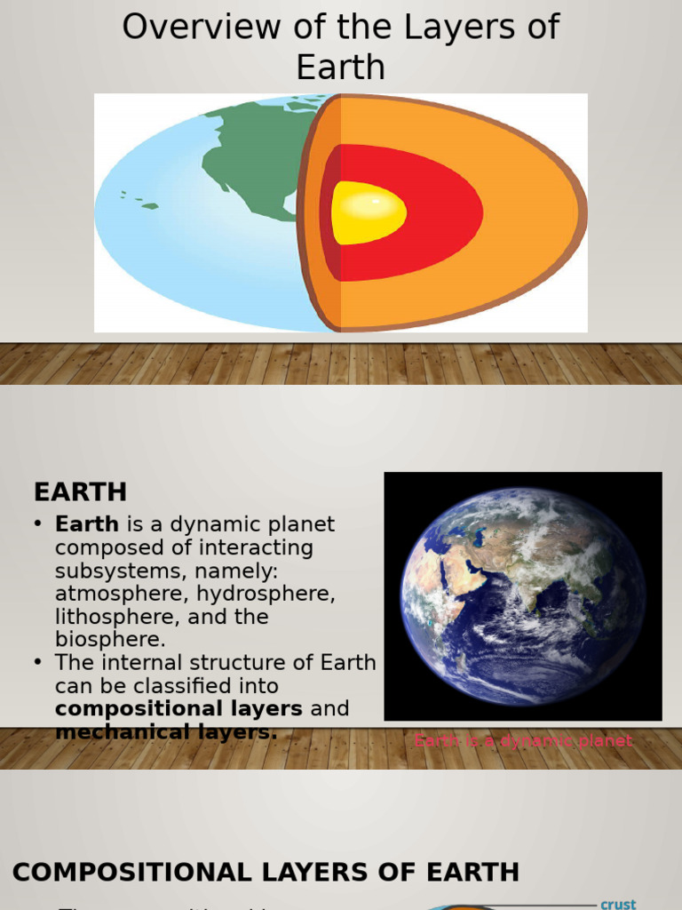 Earth's Compositional and Mechanical Layers | PDF | Earth | Earth Sciences