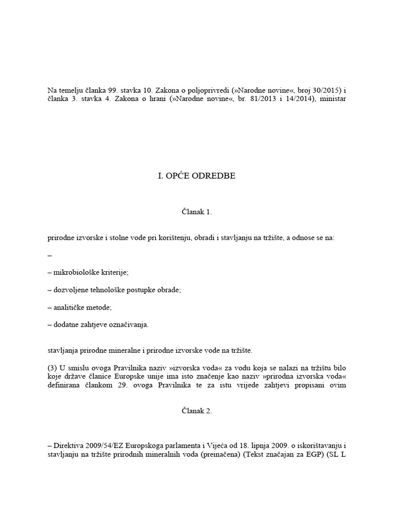 164 Zakon o Sanitarnoj Inspekciji | PDF