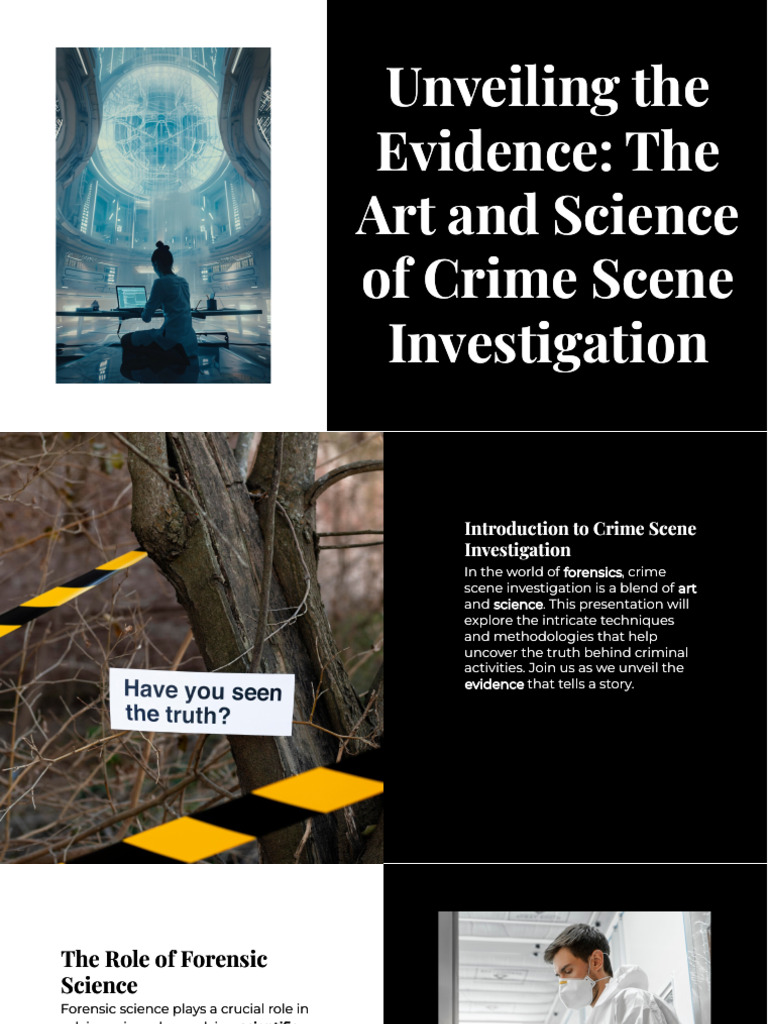 Crime Scene Investigation Guide | PDF | Crime Scene | Forensic Science