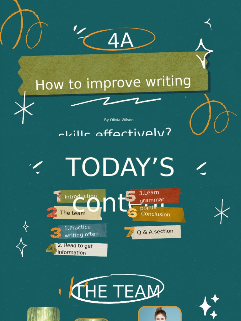 How To Improve Writing Skills Effectively. | PDF | Career & Growth ...