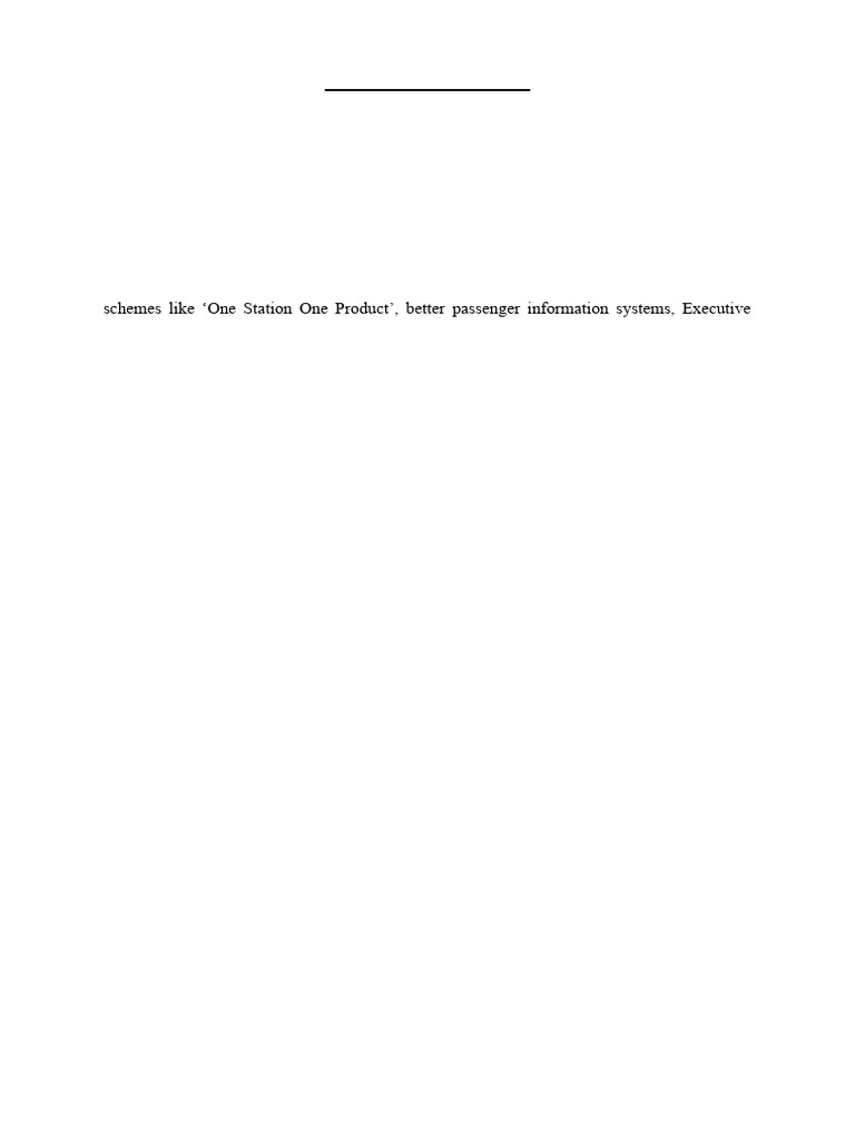 Redevelopment of Gondia Station | PDF | Business | Art