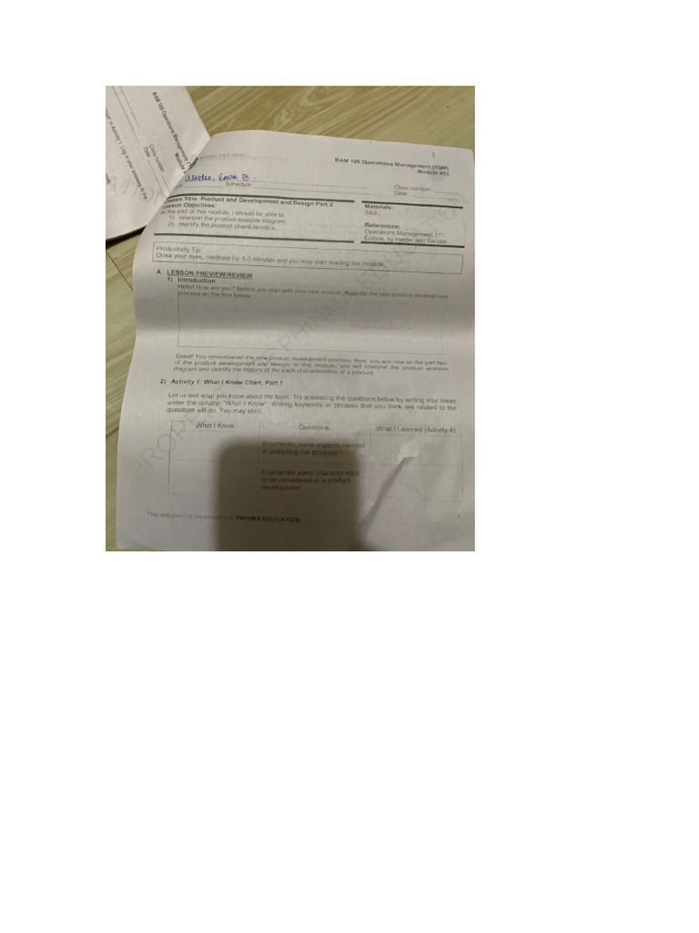 Module 20 Bam 199 | PDF
