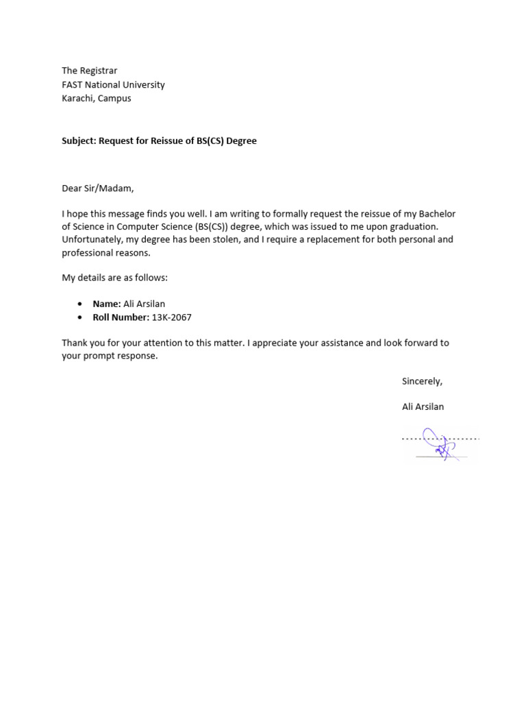 Application For Reissue Degree | PDF