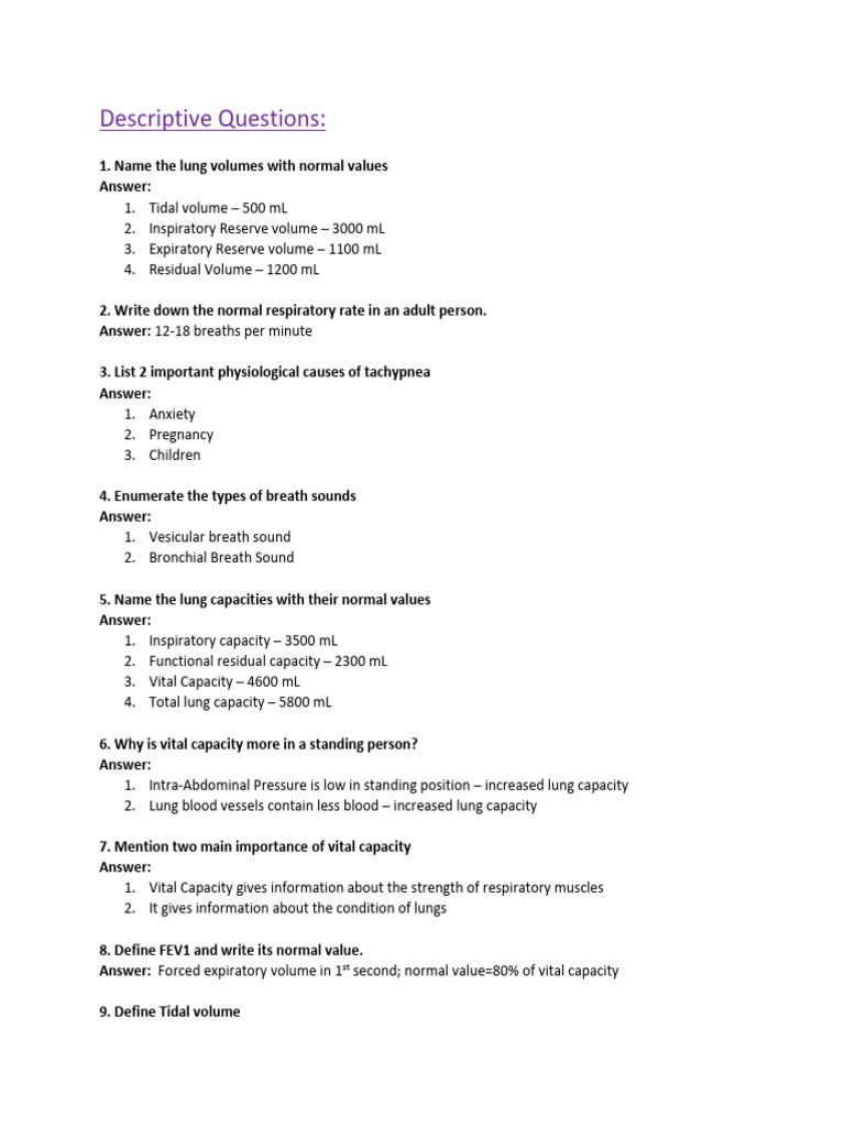 OSPE Written Sample Questions 1 | PDF | Blood Pressure | White Blood Cell