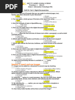 Csiplearninghub Com Digital Documentation Class 10 MCQ Questions ... | PDF | Image Scanner ...