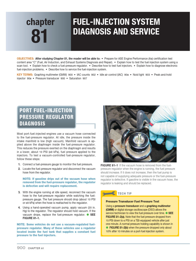 Fuel Injection System Diagnosis Guide | PDF | Fuel Injection ...