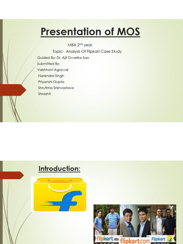 mos | PDF | E Commerce | Logistics