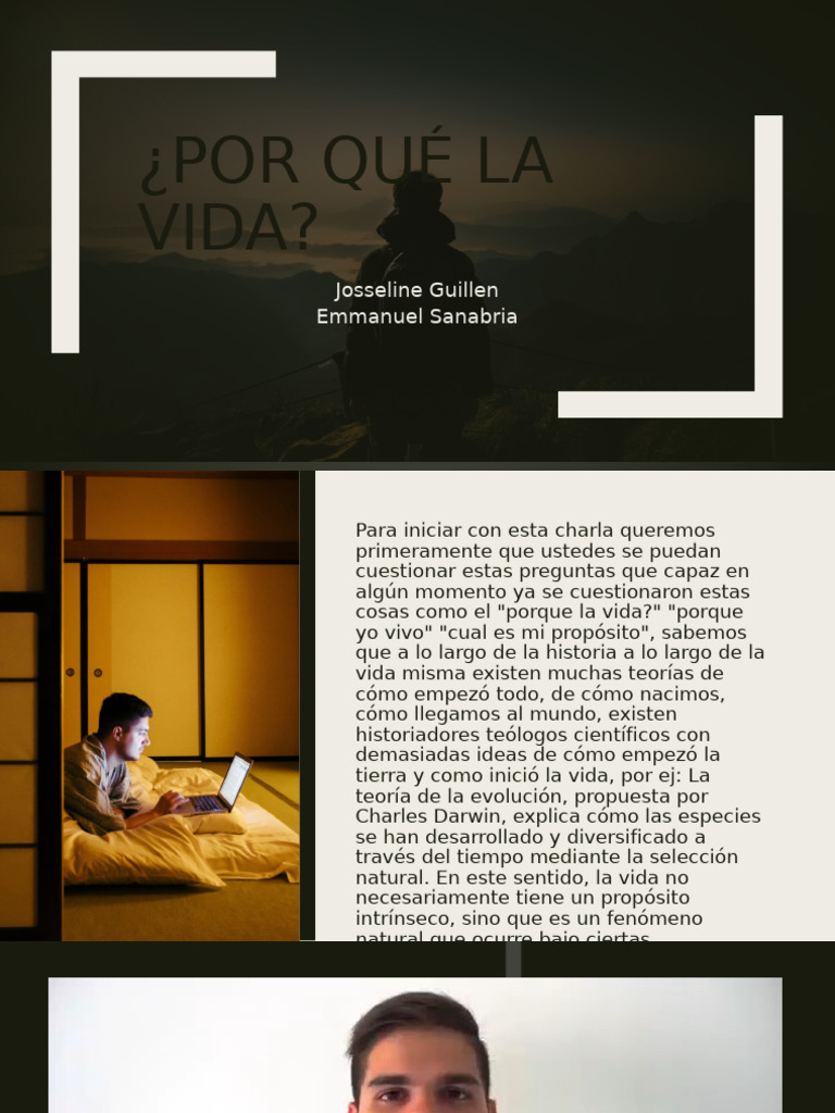 Por Qué La Vida | PDF | Felicidad | Vida