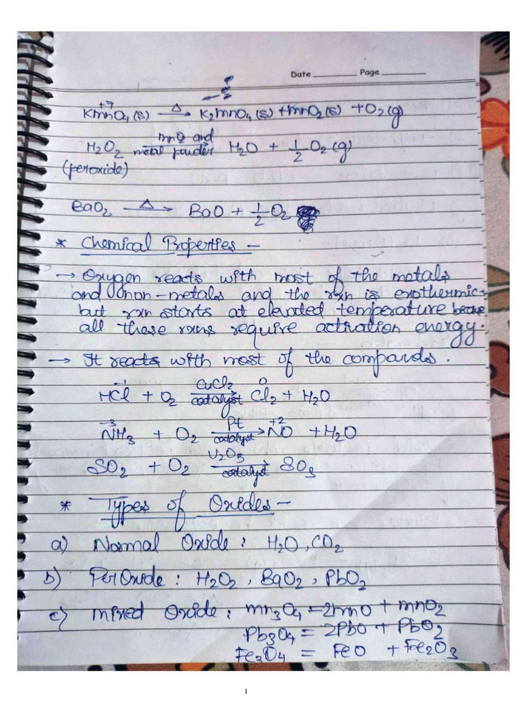 Chemistry Notes | PDF