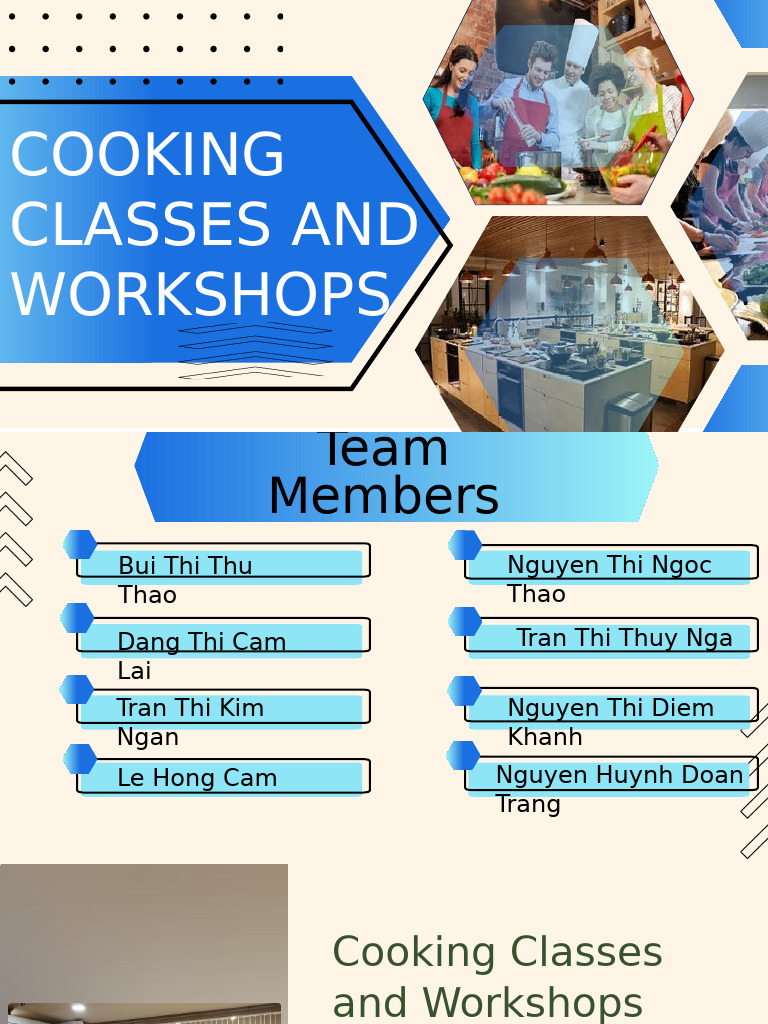 Cooking Classes and Workshops | PDF | Cuisine | Cooking