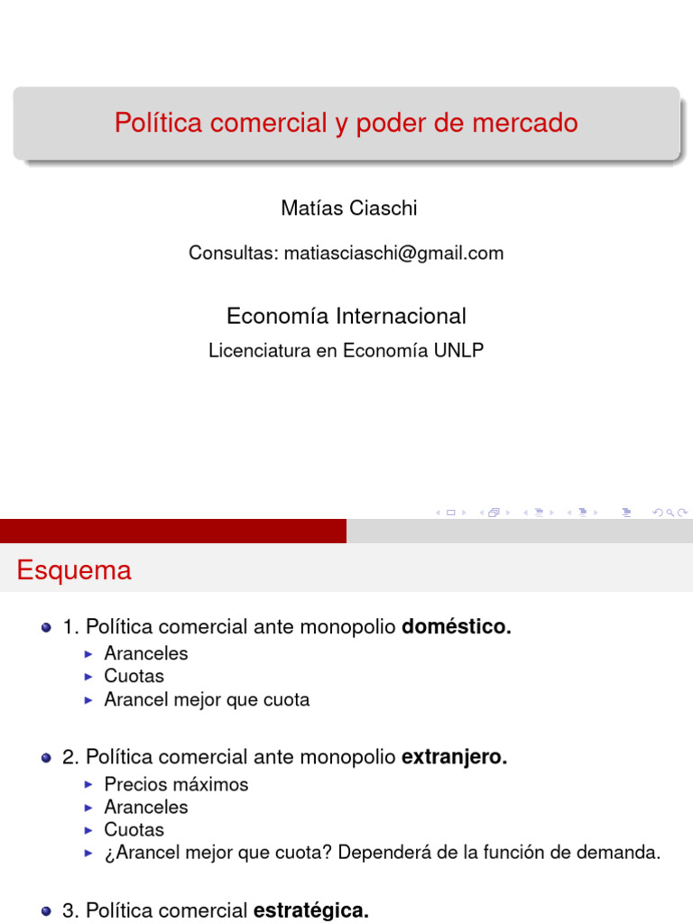 Clase Polcom | PDF | Monopolio | Mercado (economía)