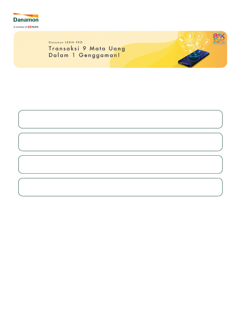 Danamon Lebih Pro | PDF