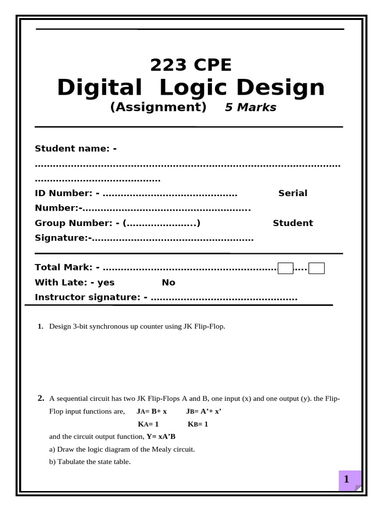 461 Assignment | PDF | Teaching Methods & Materials | Computers