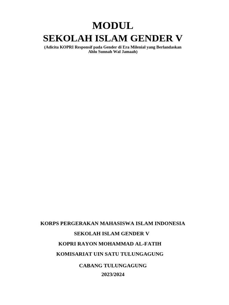 Fix Modul Sig 3 | PDF | Politik | Ilmu Sosial