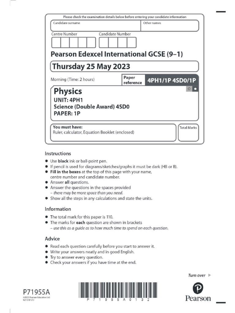 Physics QP 2023 | PDF