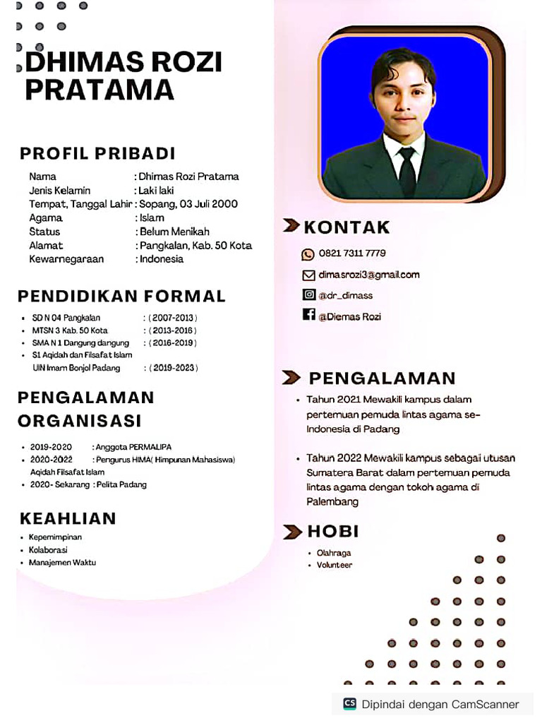 CV Saya-Dikompresi | PDF