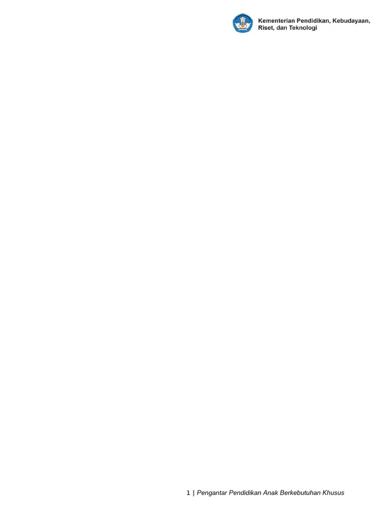 Modul Pengantar Pendidikan ABK | PDF