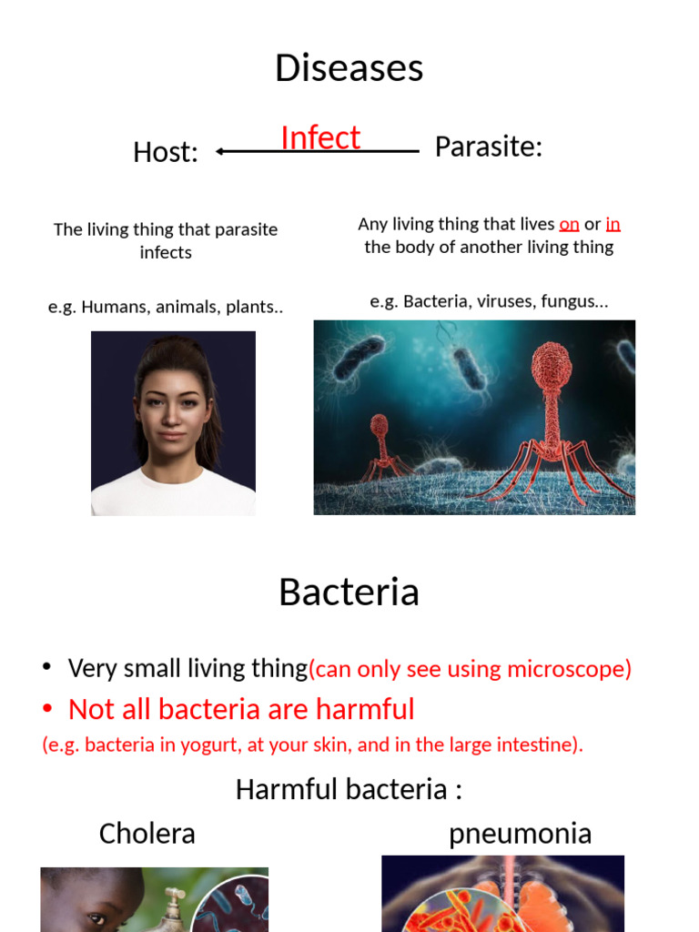 Parasites: Bacteria, Viruses, Fungus | PDF | Science & Mathematics