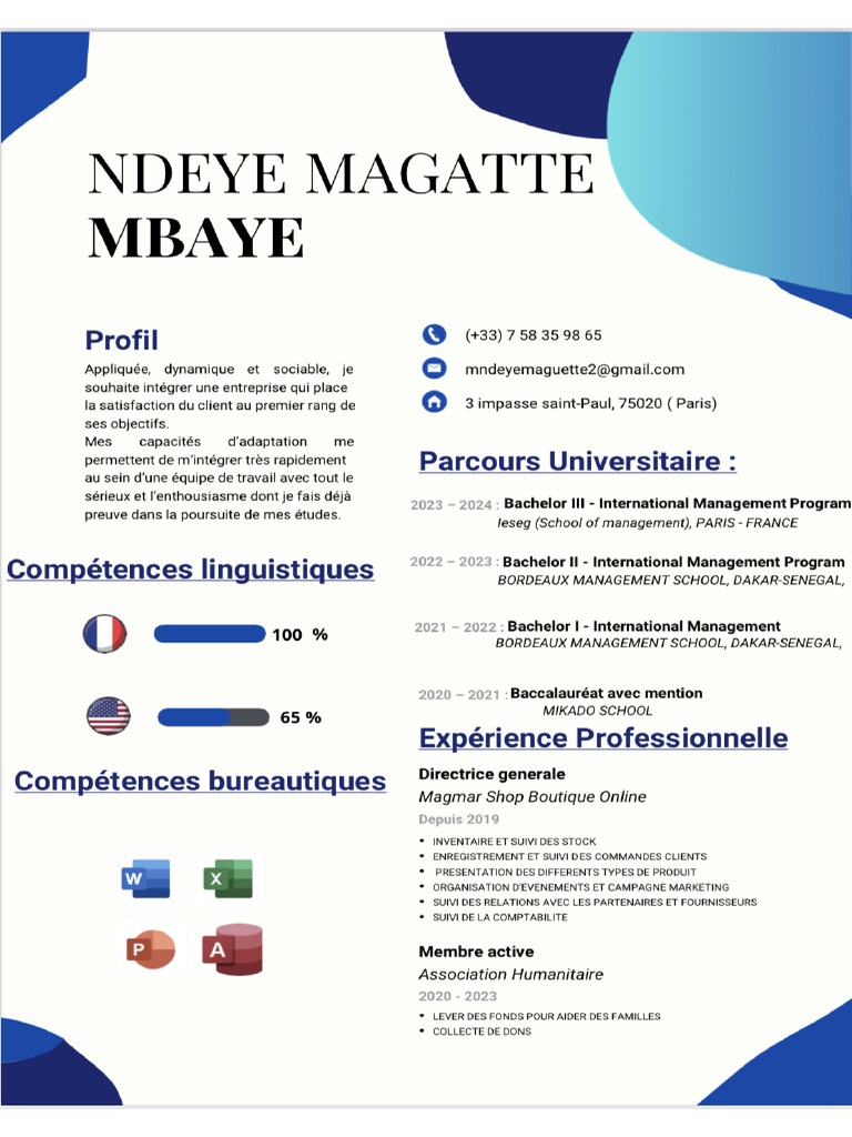 Ndeye Maguette Mbaye | PDF