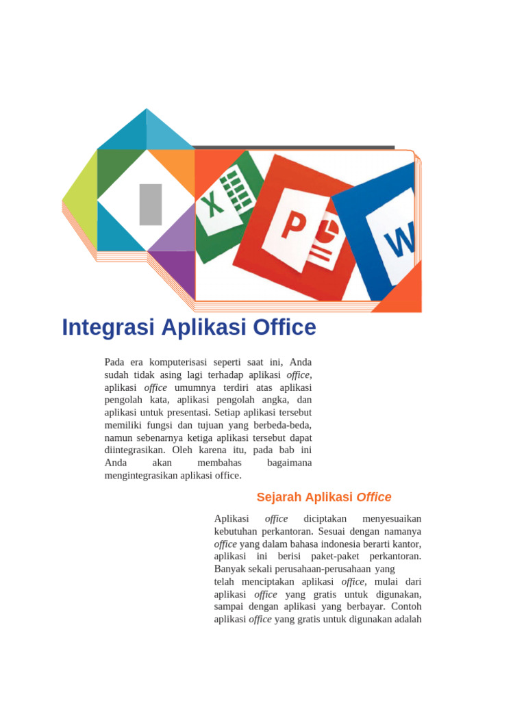 Integrasi Aplikasi Office | PDF