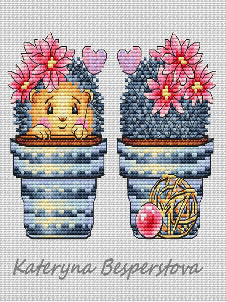 Miracle in a Pot Cross Stitch Pattern | PDF