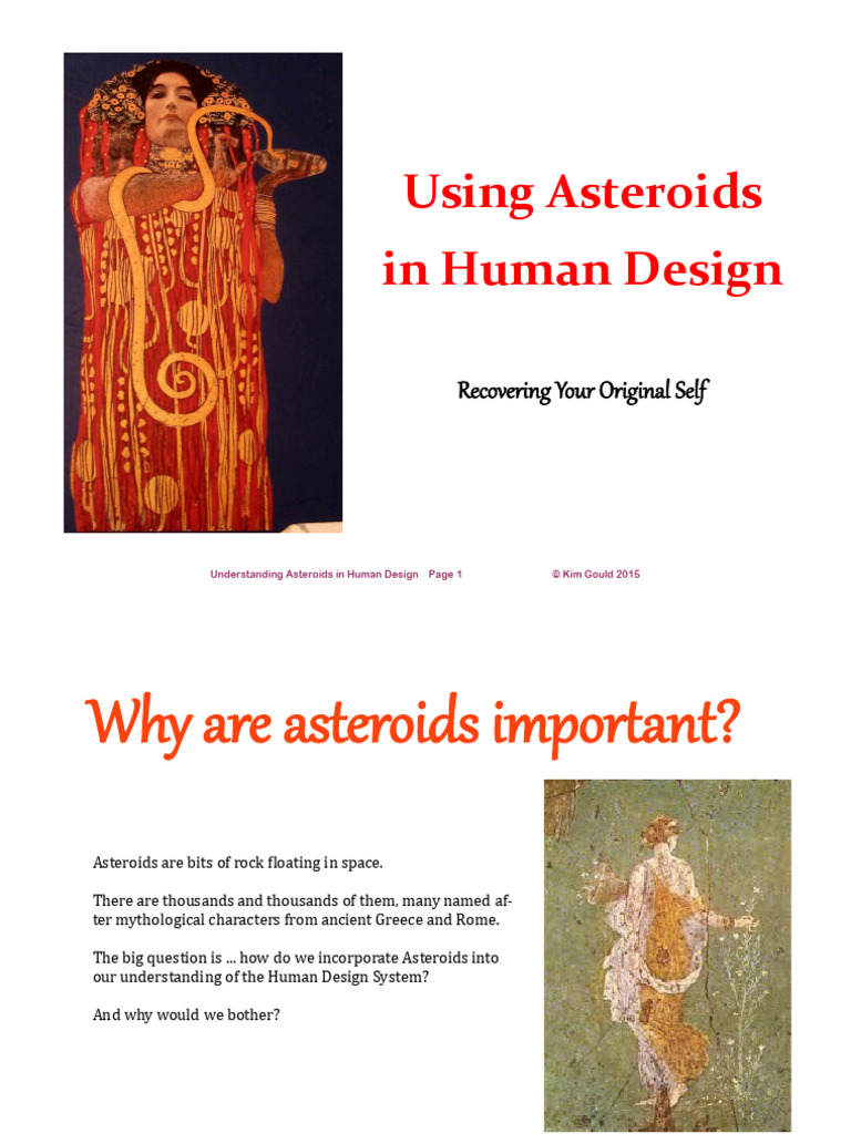 Asteroids in Human Design Insights | PDF | Asteroid | Planets