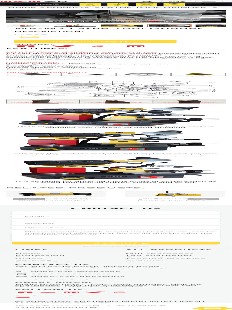 MR-M3 Lathe Tool Grinder Overview | PDF | Grinding (Abrasive Cutting ...