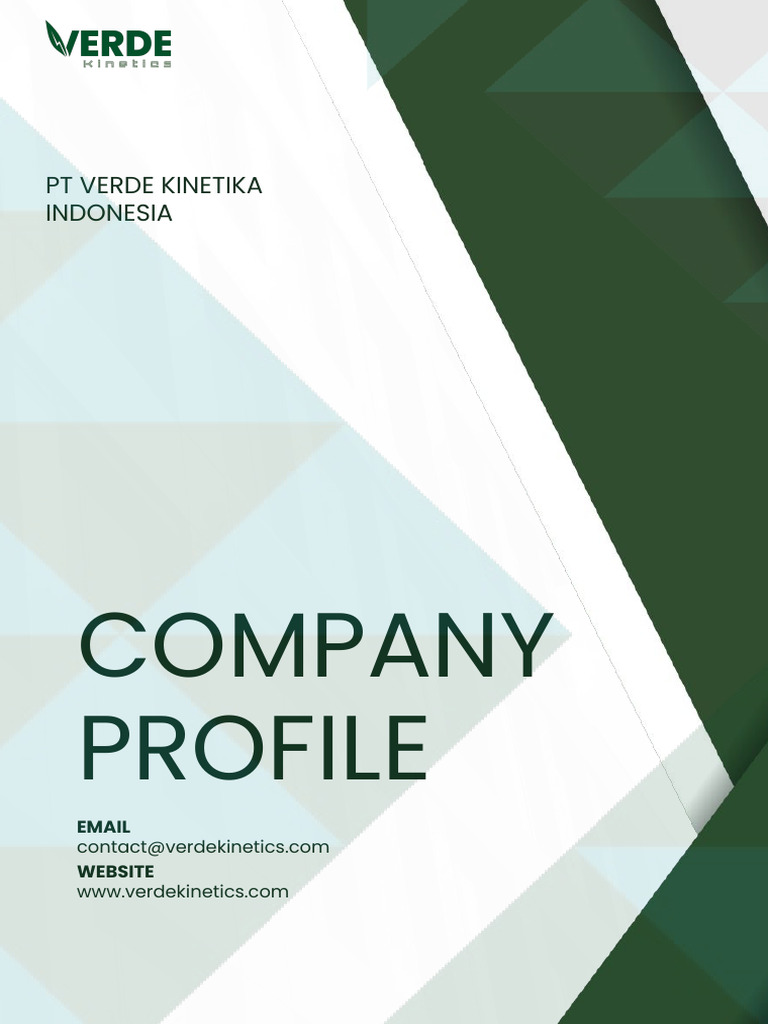 Profil Perusahaan Verde Kinetika Indonesia | PDF | Bisnis