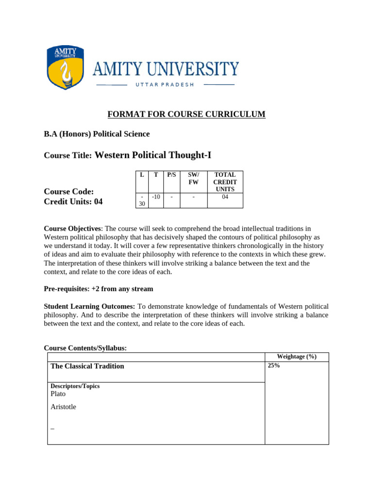 Western Political Thought 5th | PDF | Political Philosophy | Science