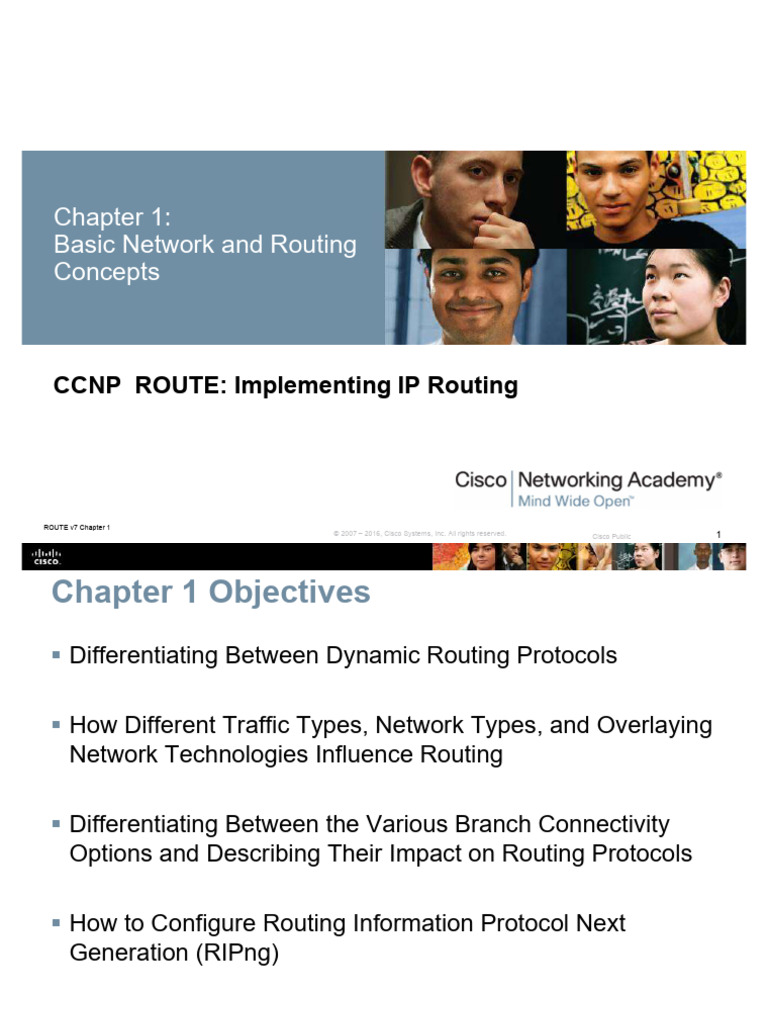 Basic Network and Routing Concepts: CCNP ROUTE: Implementing IP Routing | PDF | Virtual Private ...