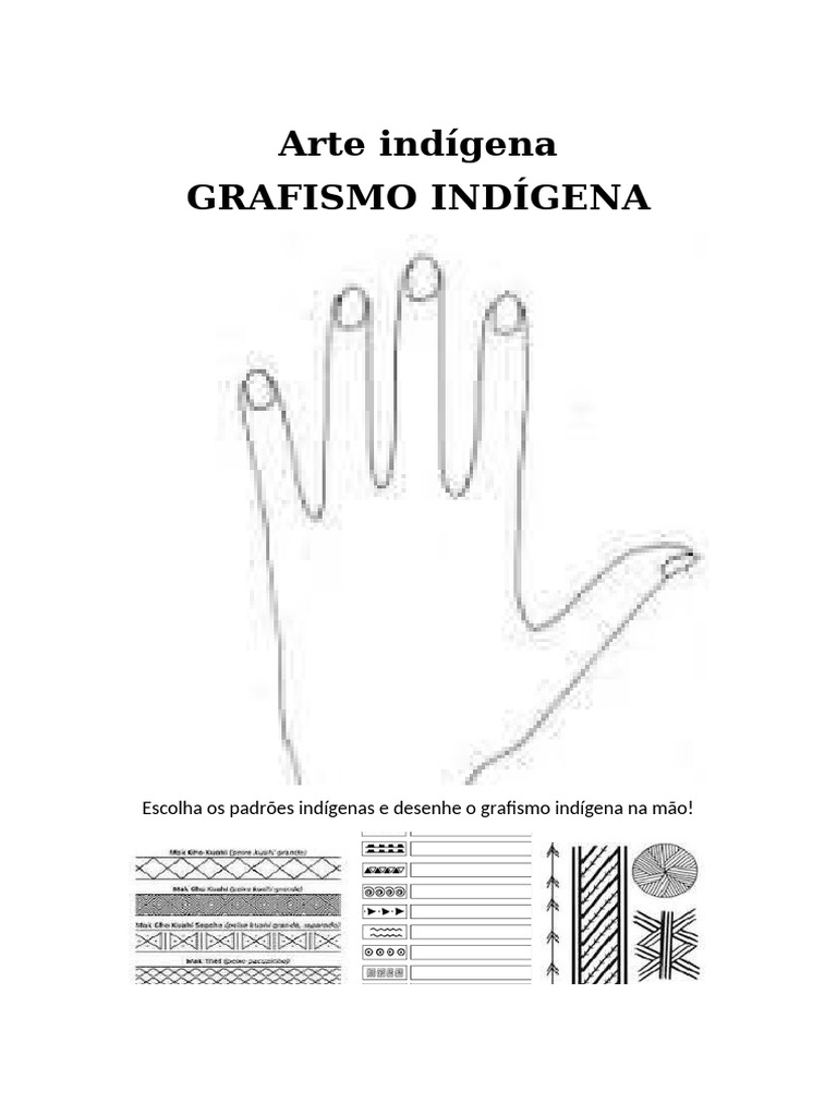 Grafismo Indígena na Arte Manual | PDF | Ciências e Matemática