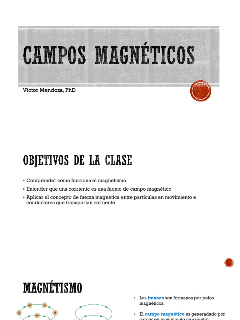 Campos Magnéticos | PDF | Campo magnético | Magnetismo