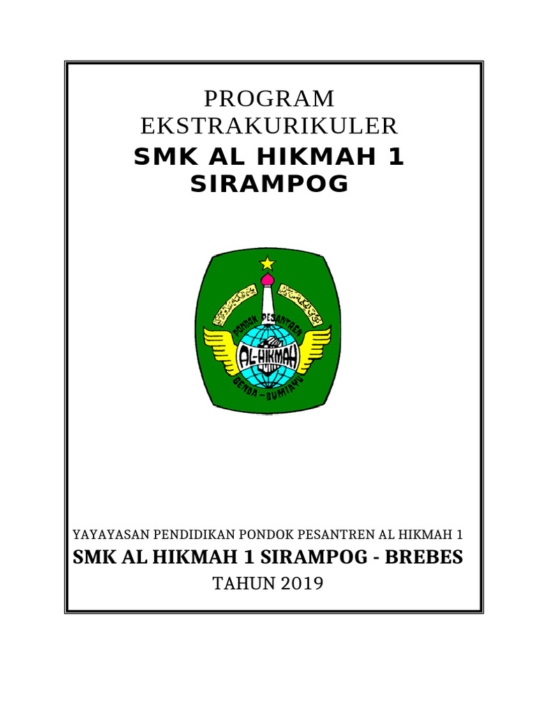 Program Ekstra Kurikuler SMK Al Hikmah 1 | PDF