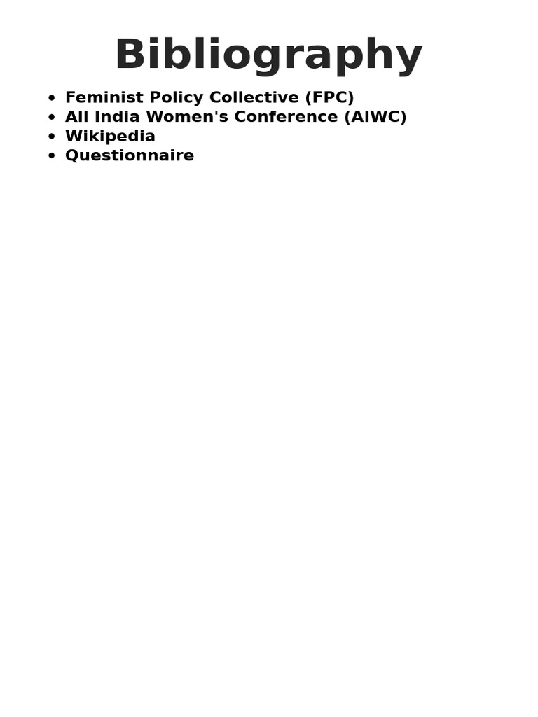 Bibliography | PDF | Social Science